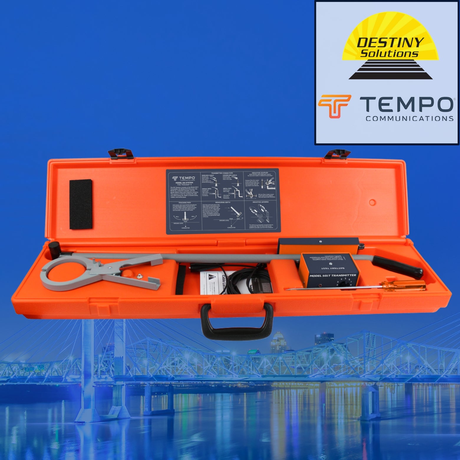 TEMPO | Tracker II-Cable Locator | #501-TRACK — Destiny Solutions