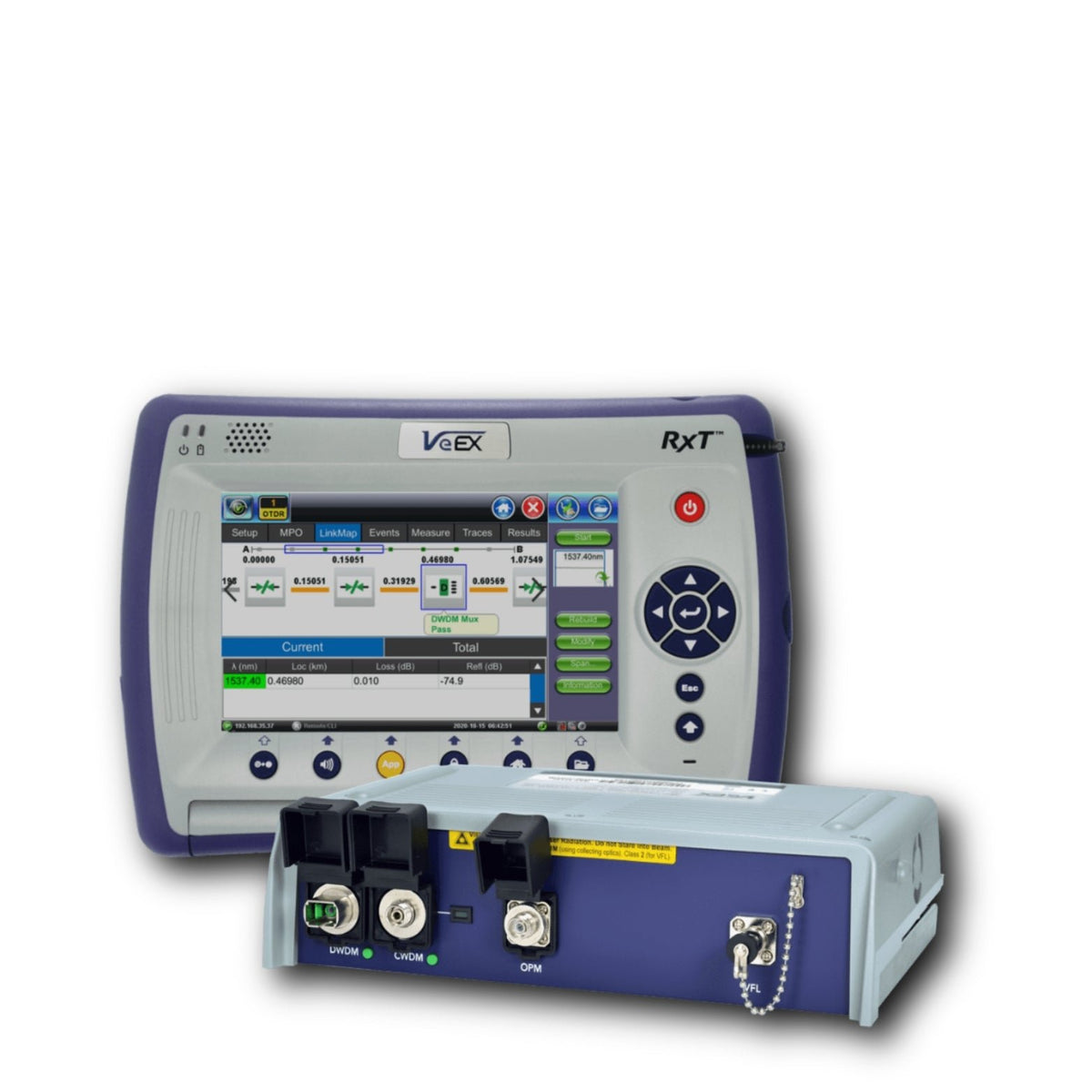 VeEX | RXT-1200 Smart Productivity Test Platform, with CWDM & DWDM Mod ...