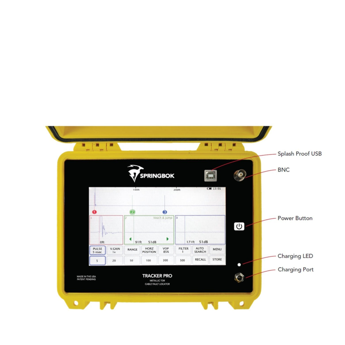 SPRINGBOK | Tracker Pro Time Domain Reflectometer | #SB-TRKR-PRO-NEW ...