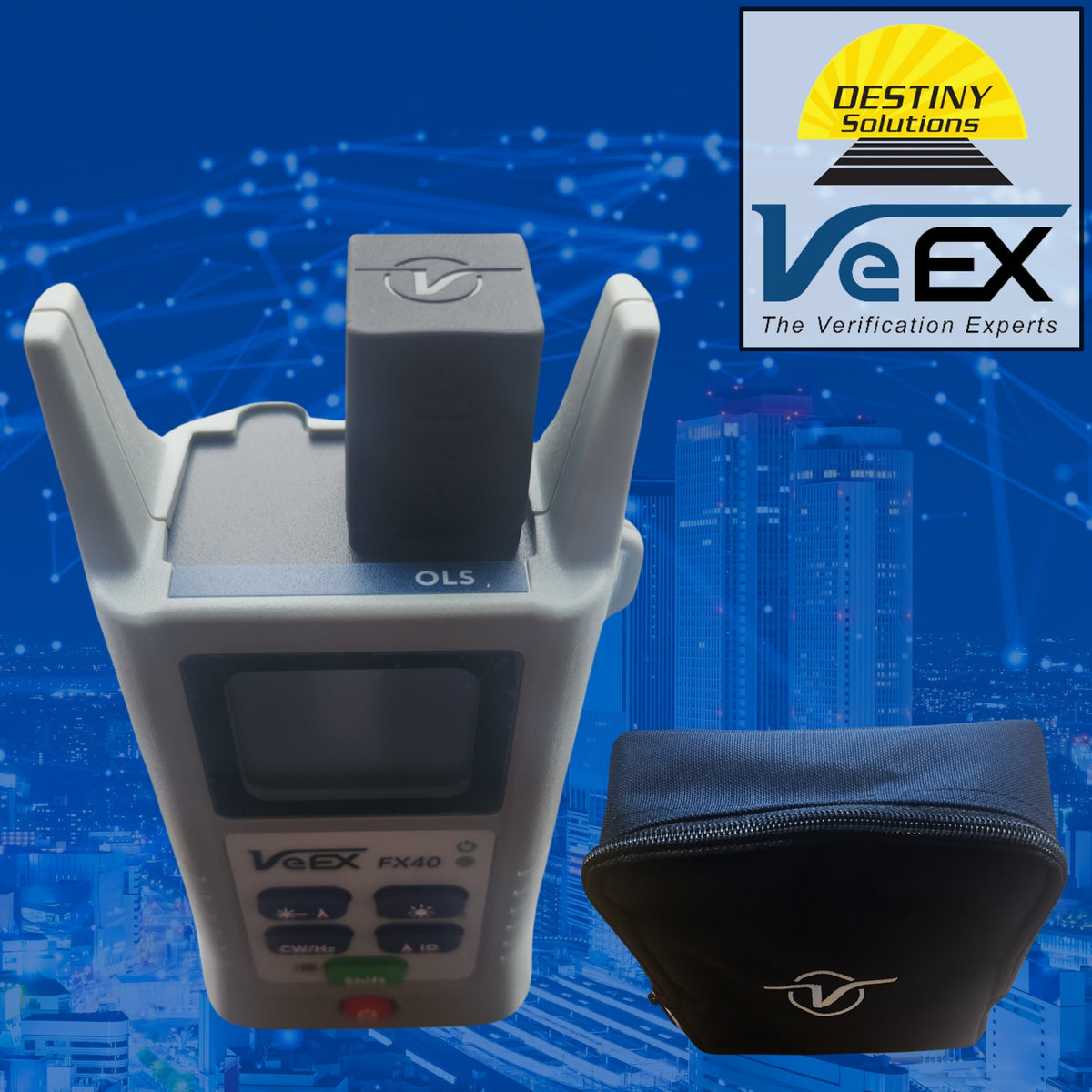 VeEX | FX40 (OLS) Optical Light Source (1310/1550) | #FX40-OLS ...