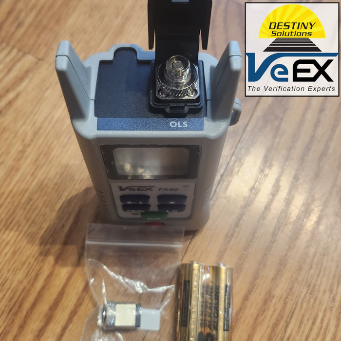 VeEX | FX40 (OLS) Optical Light Source (1310/1550) | #FX40-OLS ...