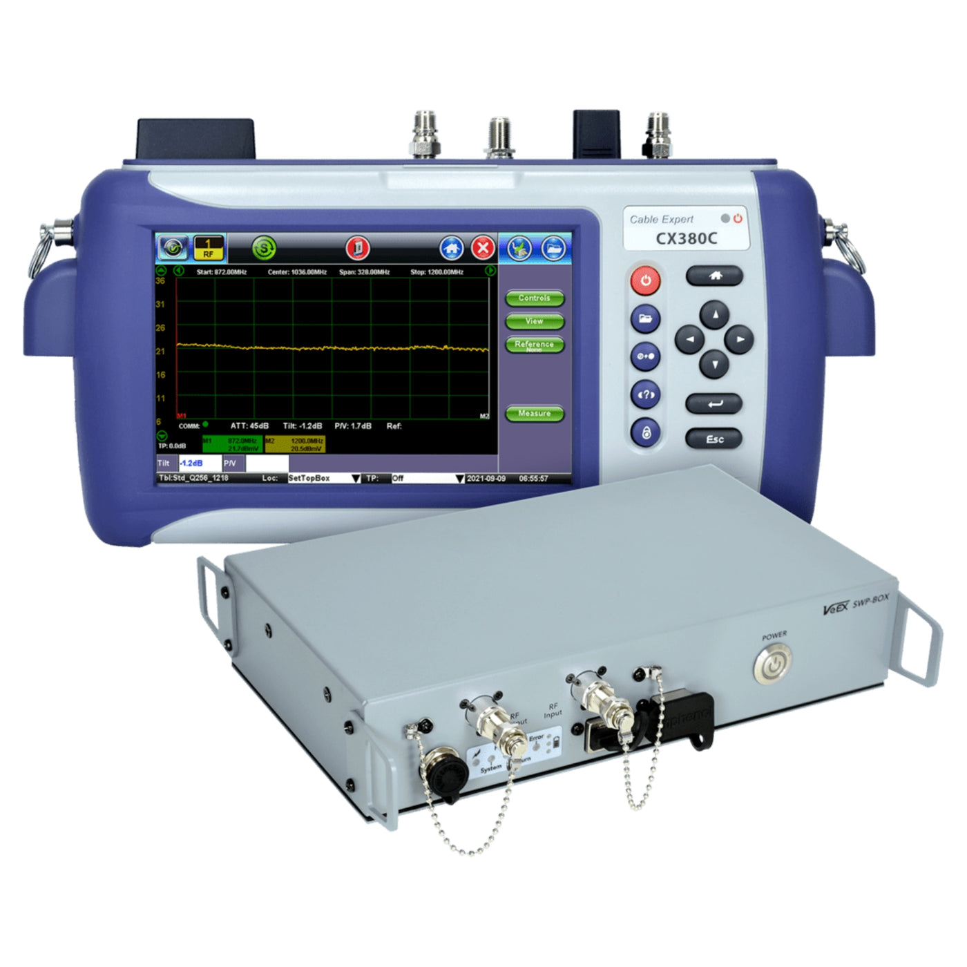 VeEX | Charter CX380C and SWP-BOX Kit | #K02-00-040P — Destiny Solutions